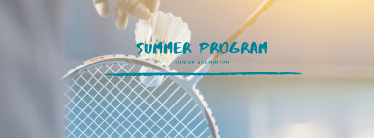 Junior Badminton Summer Programs - Wayside Athletic Club